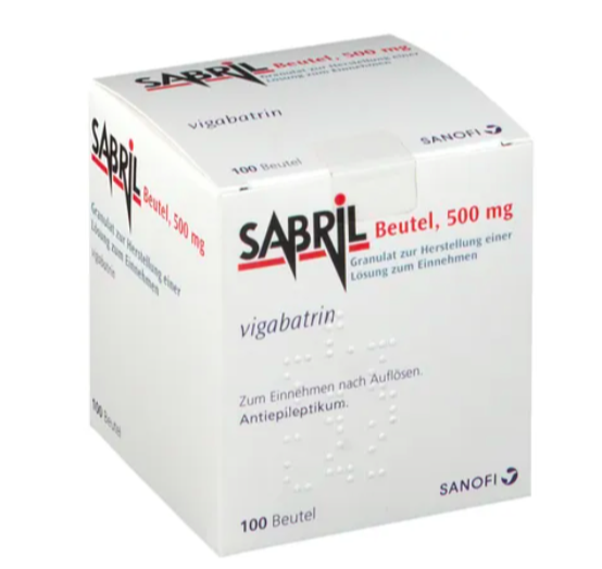 SABRILEX 500 mg GRANULATE 50 SACHETS - International Pharmacy Online